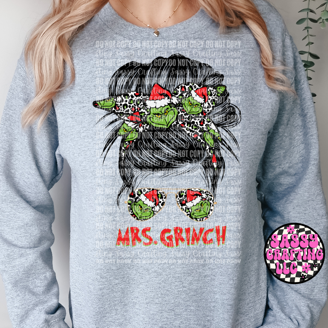 Mrs. Grinch | Sassy Crafting