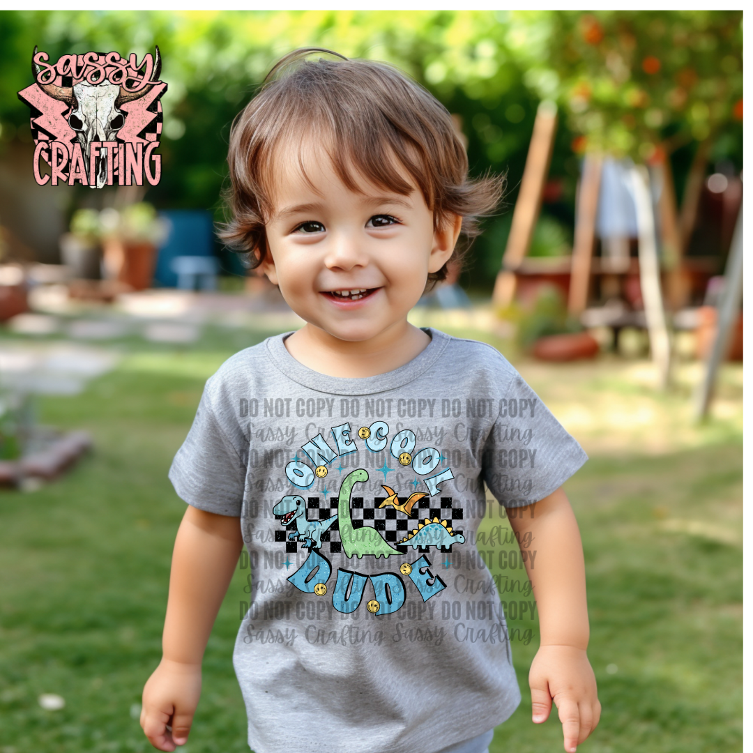 One Cool Dude Dino 3 | Sassy Crafting